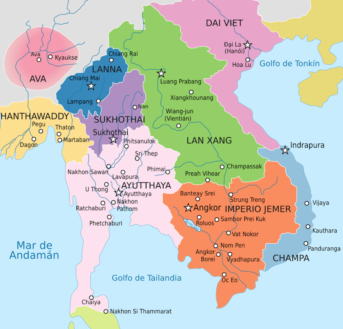 Imperio Jemer: historia de Angkor y Camboya (802-1431) - Red Historia